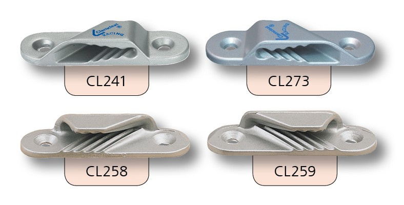 "CLAMCLEAT Racing Zestaw zacisków liny cumowniczej, prawa burta ...